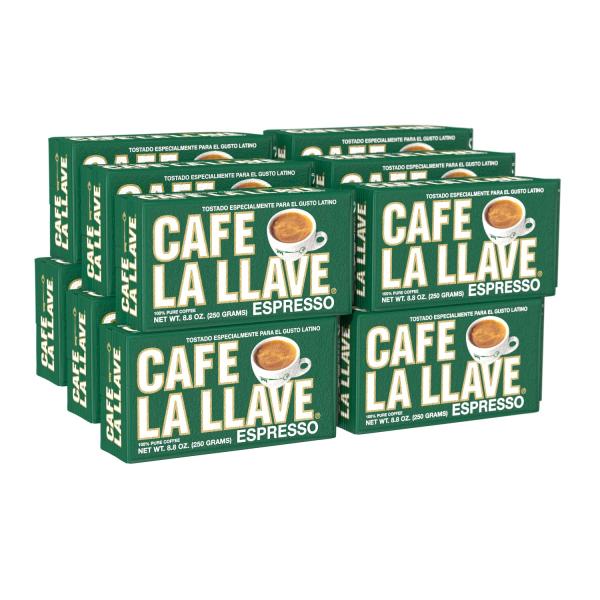 商品名Caf  La Llave Espresso Dark Roast Coffee, 8.8 Ounce (Pack of 12)Caf  La Llave Espresso Dark Roast Coffee, 8.8 Ounce (...
