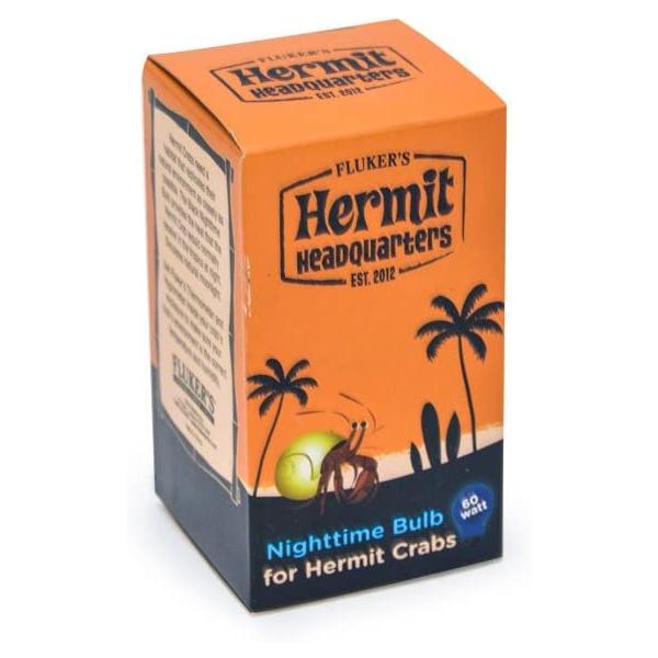 商品名Fluker's Nighttime Habitat Light Bulb for Hermit Crabs, 60-Wattブランド：Flukers商品サイズ：Nighttime Bulb高さ：6 cm横幅：6.1 cm奥行：11....