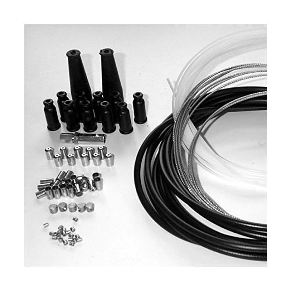 商品名: Venhill VWK003-BK ユニバーサルバイクショップ マルチスロットルケーブルキット Venhill VWK003-BK Universal Motorcycle Shop Multi Throttle Cable Ki...