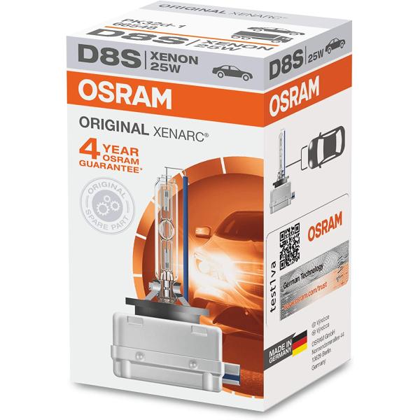 商品名OSRAM XENARC D8S 66548 25W OEM 電球1個パック - ホワイトボックスOSRAM XENARC D8S 66548 25W pack of 1 OEM white boxブランド：OSRAM商品サイズ：D8...