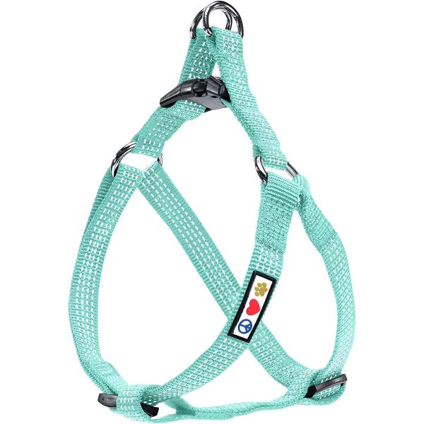 商品名Pawtitas Reflective Dog Harness XS Teal ポーティタスペット反射犬のハーネス反射ベストハーネスコンフォートコントロールトレーニングあなたの子犬ハーネス/犬ハーネスを歩く特大 ティールPawtita...