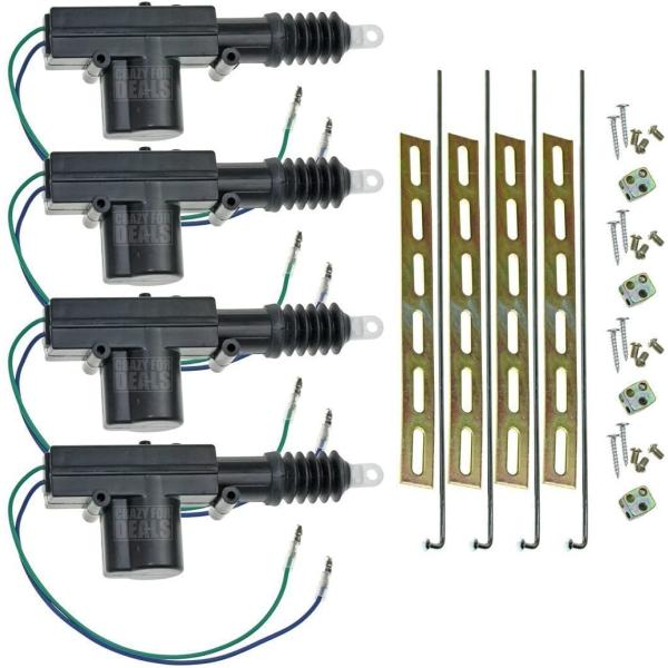 商品名InstallGear アクチュエータメイン。 4 Actuators IGDLA-4InstallGear Universal Car Power Door Lock Actuator 12-Volt Motor (4 Pack)ブ...