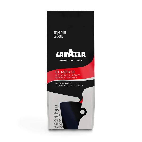 商品名Lavazza Classico Ground Coffee Blend, Medium Roast, 12 Ozブランド：Lavazza商品サイズ：12 Ounce (Pack of 1)高さ：6.8 cm横幅：9.6 cm奥行：2...