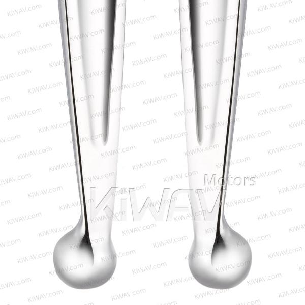 商品名: KiWAV アルミ ブレーキ クラッチ レバー セット クロム ハーレーダビッドソンに適合する 2014-2016のTouringモデルに適用 KiWAV Aluminum Hand Control Brake Clutch Le...