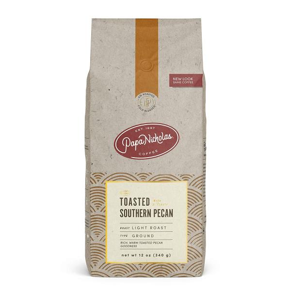 商品名PapaNicholas Coffee Ground Coffee, Toasted Southern Pecan, 12 Ounceブランド：Papanicholas Coffee商品サイズ：12 Ounce高さ：5.1 cm横幅：...