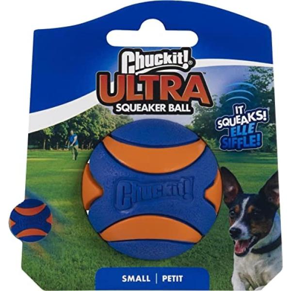商品名Chuckit! Ultra Squeaker Ball Natural Rubber Dog Toy SmallChuckIt! Ultra Squeaker Ball, Small (2 Inch) 1 Packブランド：Chuc...
