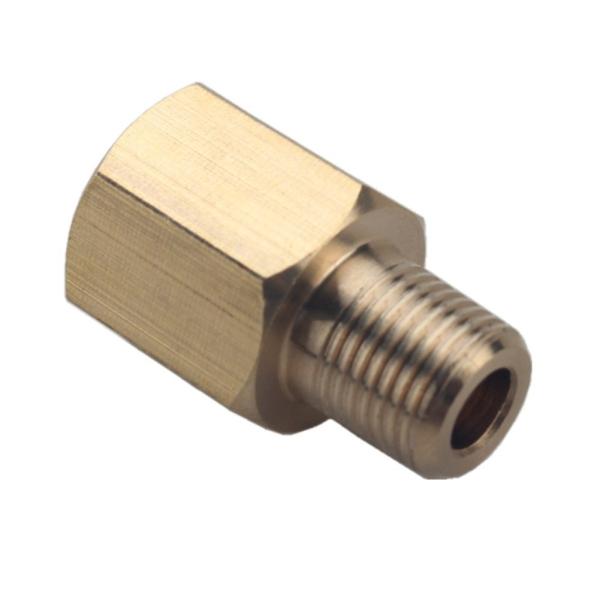 商品名Dewhel Brass 1/8 NPT Female to 1/8 BSPT Male Gauge Sensor Sender Thread Adapter Reducerブランド：DEWHEL商品サイズ：高さ：1.3 cm横幅：5...