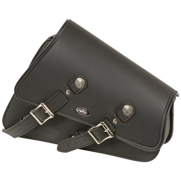 商品名:  Milwaukee Leather SH639L-BLK-PCS Black Left Side Swing Arm Bag (11.5X5X12X3)ブランド: Milwaukee商品サイズ: One Size高さ: 35cm...