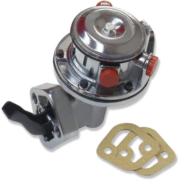 商品名DEMOTOR PERFORMANCE High Volume Chrome V8 396-454 Mechanical Fuel Pump for BBC BIG BLOCK Chevyブランド：DEMOTOR PERFORMANC...