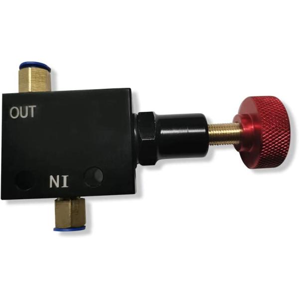 商品名DEMOTOR PERFORMANCE 調節可能なブレーキプロポーショニングバルブ レッドダイヤル ホットロッドDEMOTOR PERFORMANCE Adjustable Proportioning Valve Red Hot Ro...