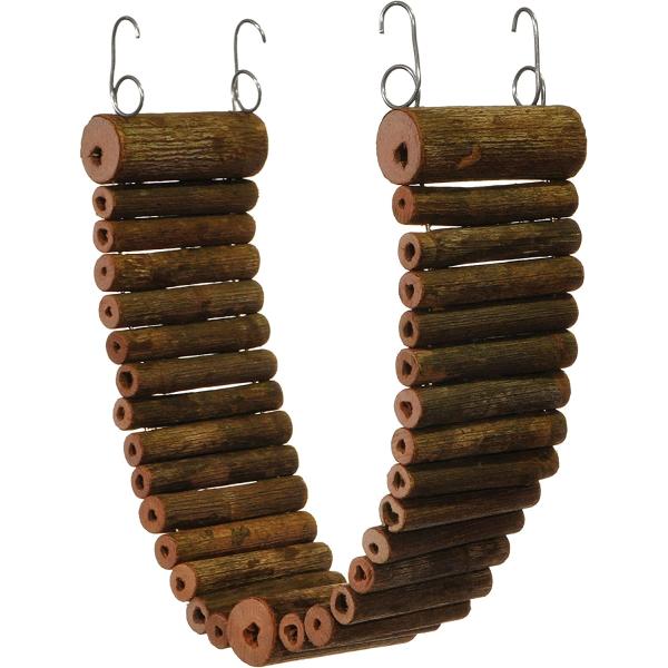 商品名Prevue Pet Products Inc-Naturals Wonder Walk Bendable Bridge- Brown Small 62808Prevue Pet Toy NAT Wonder Walk Bird La...