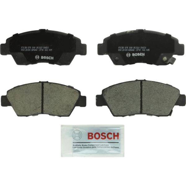 商品名Bosch BC621 QuietCast プレミアムセラミックディスクブレーキパッドセット Acura: 2002-2006 RSX; Honda: 1993-2005 Civic, 1994-1997 Civic del Sol,...
