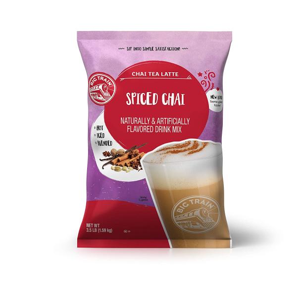 商品名Big Train Chai Tea Spiced 3.5 LB BulkBig Train Spiced Powdered Instant Chai Tea Latte Mix, Spiced Black Tea with Milk...