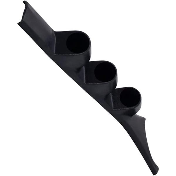 商品名GlowShift ブラックトリプルピラーゲージポッド 1986-1993 ダッジラム第1世代カミンズ用 ABSプラスチック 2 1/16インチ (52mm) ゲージをトラックのAピラーに取り付けGlowShift Black Tri...