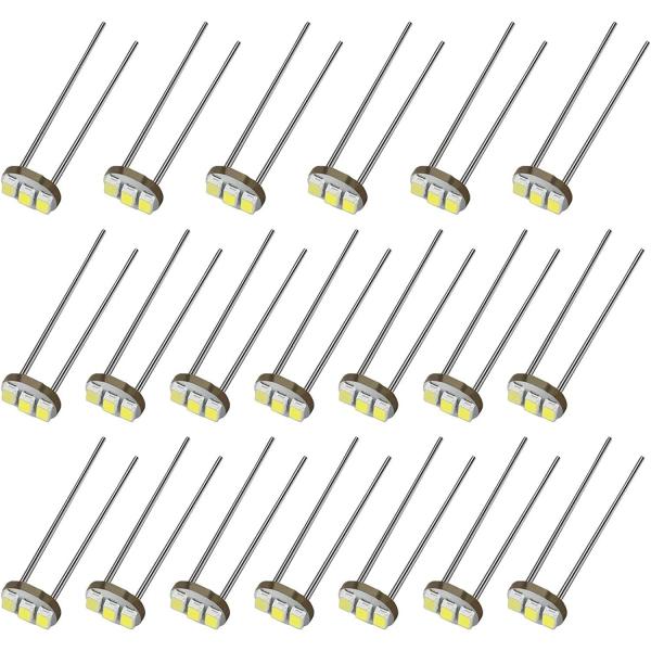 商品名Partsam 20Pcs 4.7mm-12v Car White Mini Bulbs Lamps Indicator Cluster Speedometer Backlight Lightingブランド：Partsam商品サイズ：...