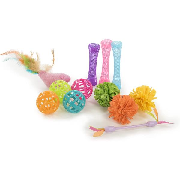 商品名SmartyKat Smarty Stash Variety Pack 13pc-SmartyKat (13 Set Bundle Smarty Stash Variety Pack Cat Toys, Includes Catnip...