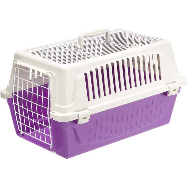 商品名Ferplast CARRIER ATLAS 20 OPEN猫と犬のキャリアAtlas Open、22、83x14、57xH 12、6-Inch PurpleFerplast Atlas Pet Carrier | Small Pet...