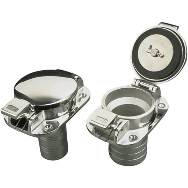 商品名Sea-Dog Flip Top Hose Gas FillSEADOG ""FLIP TOP Gas Fill SS 2"""""", Silverブランド：SEADOG商品サイズ：高さ：20.3 cm横幅：22.9 cm奥行：25...