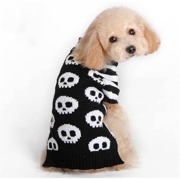 商品名NACOCO Pet Sweaters Skeleton Sweater The Cat Dog Clothes Pet Clothing Little Puppy Dog Sweaters (Large)ブランド：NACOCO商品サ...