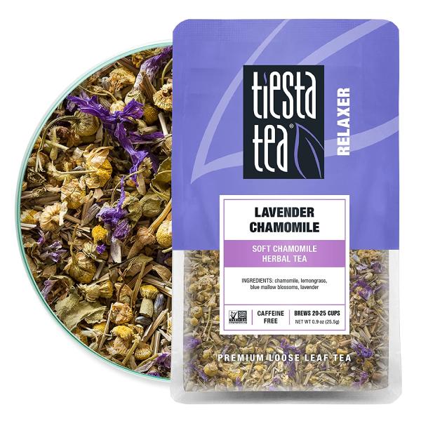 商品名Tiesta Tea, Relaxer Lavender Chamomile, 0.90 Ounce by Tiesta TeaTiesta Tea - Lavender Chamomile, Loose Leaf Soft Cham...