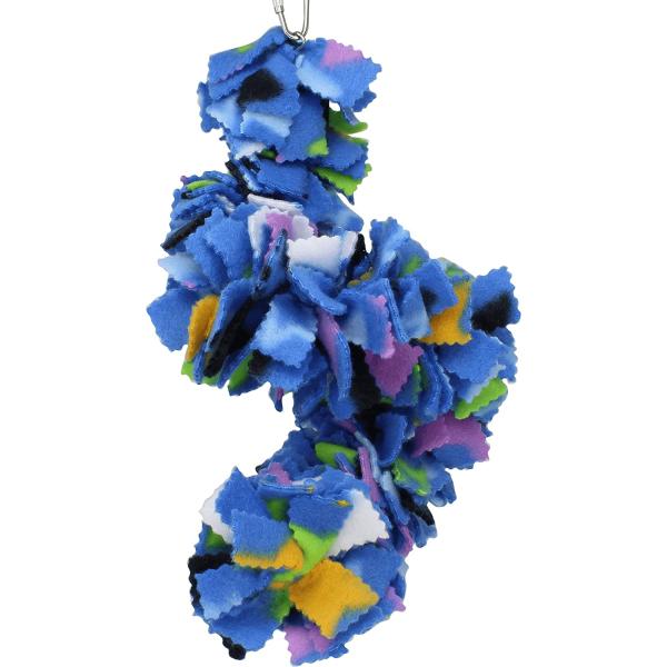 商品名Bonka Bird Toys 1796 Twist Fluff Colorful Fleece Fluffy Cuddle Parrot Cockatoo African Grey Quakerブランド：Bonka Bird Toy...