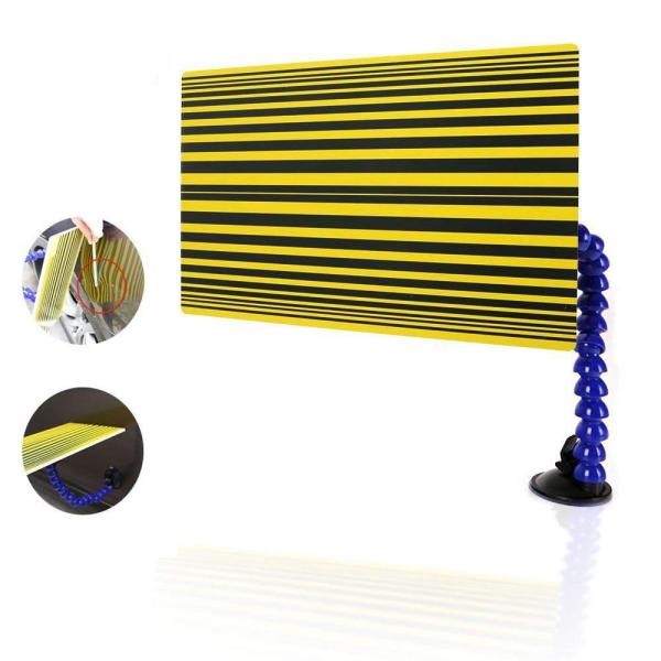 商品名: WHDZ PDR Tool PDR ラインボード 反射板ボード 調節可能なホルダー付き - 自動車用 ペイントレス へこみ修復ツール DK3F2XI WHDZ Paintless Dent Repair Tool Line Boa...