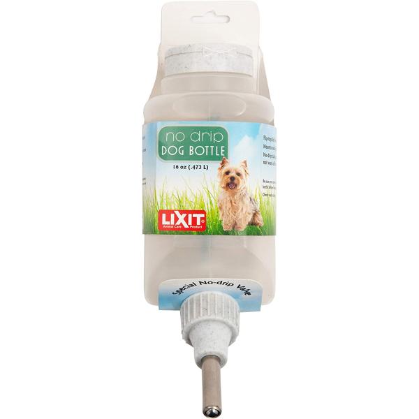 商品名Lixit Top Fill NO-Drip Water Bottles for Dogs. (16 FL Oz (Pack of 1), White)ブランド：Lixit商品サイズ：16oz高さ：9.8 cm横幅：9.9 cm奥行：...
