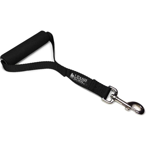 商品名Leashboss Traffic Handler - 12 Inch - Short Dog Leash for Large Dogs with Padded Handle - Service, Training, or Walki...