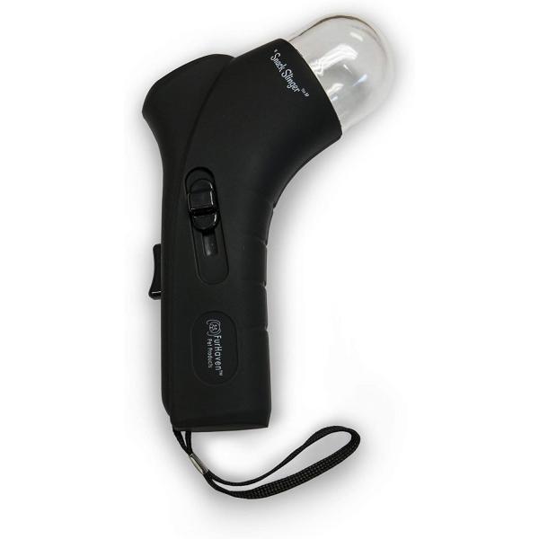 商品名【ALLFORWAN’sLIFE】 【FurhavenPet】 光るおもちゃ FurhavenPet スナックスリンガー ドッグ&amp;キャットトリートランチャー ブラックFurhaven Snack Slinger Treat D...