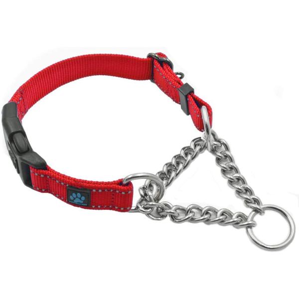 商品名Max and Neo Stainless Steel Chain Martingale Collar - We Donate a Collar to a Dog Rescue for Every Collar Sold (Mediu...