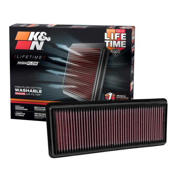 商品名: K&amp;N 純正交換 エアフィルター マツダ ロードスター ND5RC 33-5040 [並行輸入品] K&amp;N High-Flow Original Lifetime Engine Air Filter: Increa...