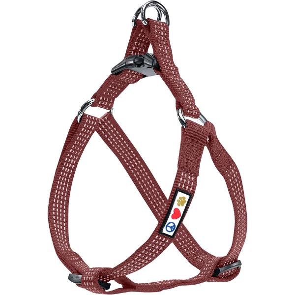 商品名Pawtitas Reflective Dog Harness L Marsala ポーティタスペット反射犬のハーネス反射ベストハーネスコンフォートコントロールトレーニングあなたの子犬ハーネス/犬ハーネスを歩く大 マルサラPawtit...
