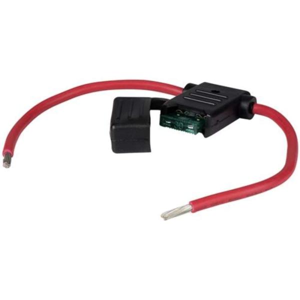 商品名Parts Express インライン ATO/ATC ヒューズホルダー 10 AWGParts Express 070-675 In-Line Water-Resistant ATO/ATC Blade Fuse Holder Wi...