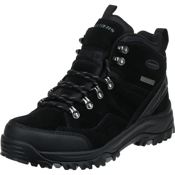 商品名Skechers Men's RELMENT-PELMO Hiking Boot, Black, 9.5 Medium USSkechers Men's Relment Pelmo Hiking Boot, Black, 9.5ブラン...