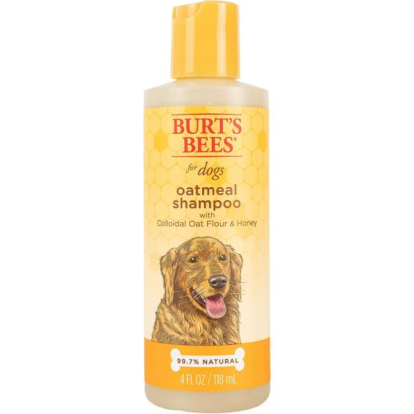 商品名Burt's Bees for Dogs Natural Oatmeal Shampoo with Colloidal Oat Flour and Honey| Oatmeal Dog Shampoo, 4 Ounce Dog Sha...