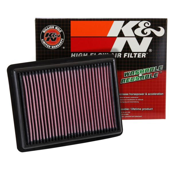 商品名: 【並行輸入品】 K&amp;N 純正交換 エアフィルター ホンダ シビック Type R [ FK2 ] 用 33-3058 K&amp;N Engine Air Filter: Reusable, Clean Every 75,...