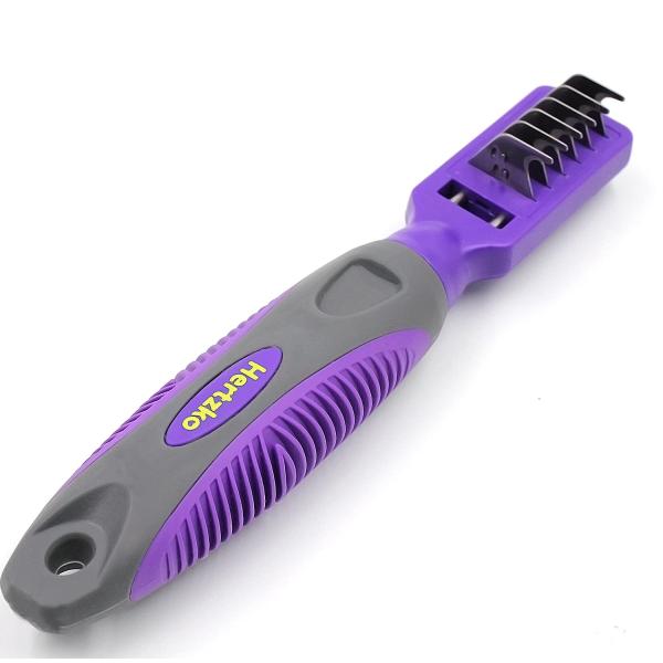 商品名Dog Mat Remover by Hertzko   Grooming Comb, Brush for Dogs, Cats, Small Animals - Dematting Tool, Dog Brush for Tangl...