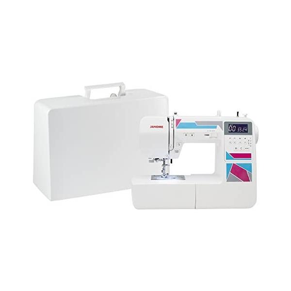 商品名Janome MOD-200 Fully-Featured Computerized Sewing Machine with 200 Stitches, 12 Buttonholes, Alphabet Stitches, Stitc...