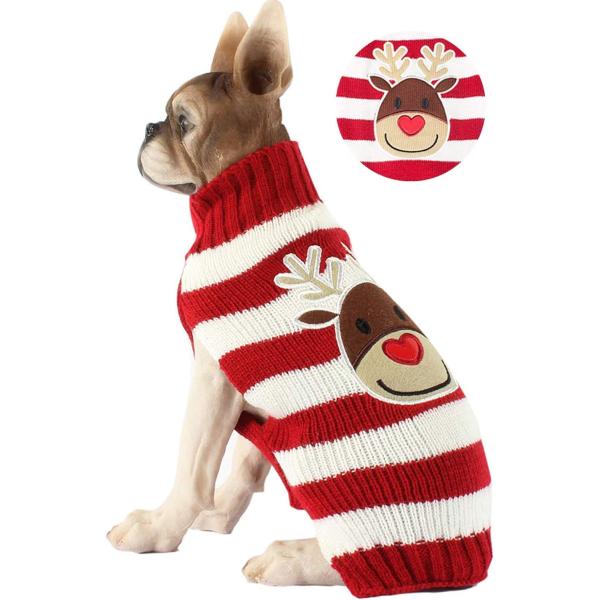 商品名BOBIBI Dog Sweater Christmas Pet Cat Winter Knitwear Warm Clothesブランド：BOBIBI商品サイズ：X-Large高さ：4.5 cm横幅：22.6 cm奥行：31.3 c...