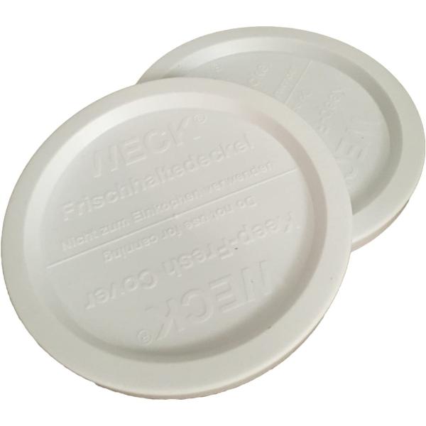 商品名(Large) - Weck Jar Keep-Fresh Plastic Lids, 2-pack (Large) Fits 740, 741, 742, 743, 738, 739, 744, 745, 748, 974Weck ...