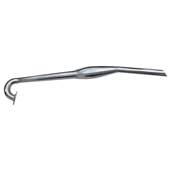 商品名: BBR チューニング ハイパフォーマンス F2 スラストマフラー クローム BBR Tuning High Performance F2 Thrust Muffler- Chromeブランド: Flying Horse高さ: 67...