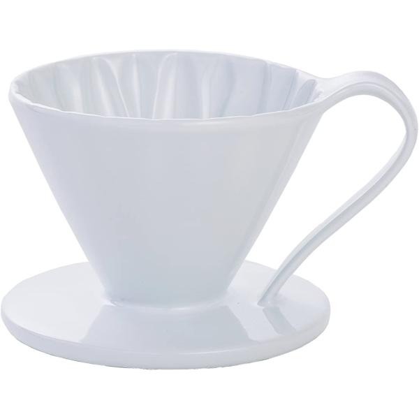 商品名三洋産業 CAFEC フラワードリッパー cup1 ホワイト CFD-1WHCAFEC FLOWER DRIPPER | MADE IN JAPAN | CUP 1 SIZE - V60 01 | Pour Over Coffee D...