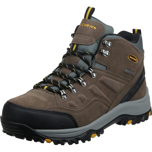 商品名Skechers Men's RELMENT-PELMO Hiking Boot, khk, 8.5 Wide USSkechers mens Relment Pelmo Hiking Boot, Khaki, 8.5 Wide US...