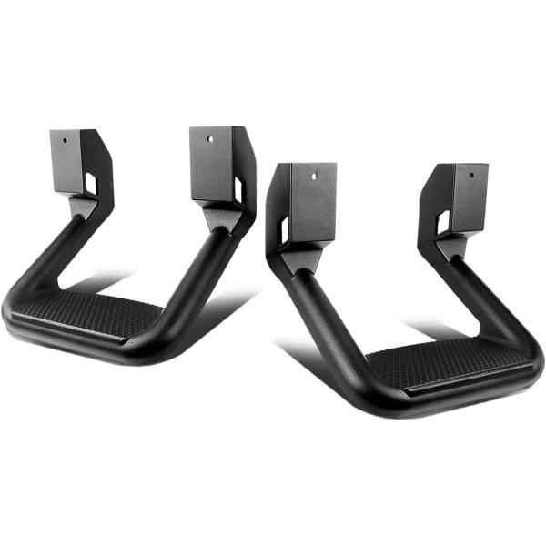 商品名DNA Motoring SSTEP-BK ブラック アルミニウム サイドフープステップ ほとんどのピックアップトラックとSUVに対応 長さ12インチ x 幅11インチ x 高さ8インチDNA Motoring SSTEP-BK Pa...