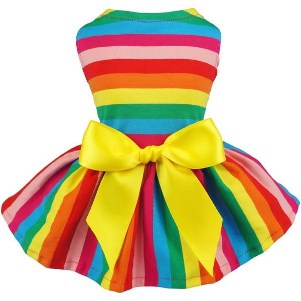 商品名Fitwarm Rainbow Easter Pet Clothes Dog Dresses Vest Shirts Sundress Mediumブランド：Fitwarm商品サイズ：Medium高さ：1.5 cm横幅：23 cm奥行...