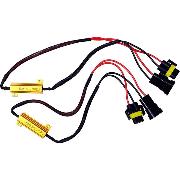 商品名PA LED 2x H8 H11 50W 6ohm/10Ohm Resistor Canbus Fixer LED Bulb Error Code Load Resistorブランド：PA商品サイズ：高さ：5.1 cm横幅：10.2 ...