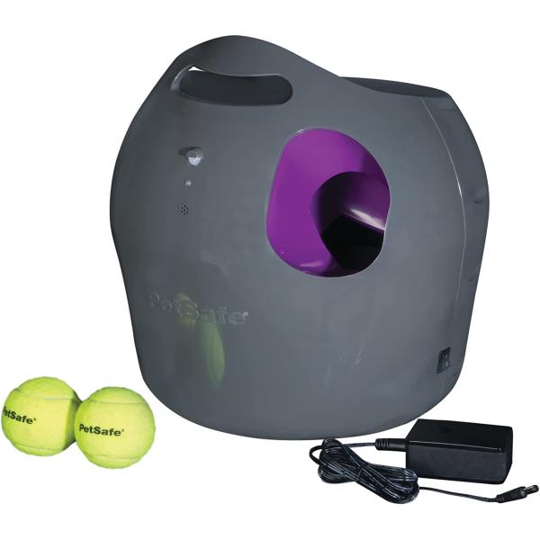 商品名PetSafe Automatic Tennis Ball Launcher   Interactive Dog Ball Thrower   Adjustable Range   Motion Sensor   Indoor &am...