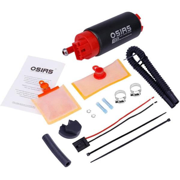 商品名OSIAS 340LPH High Flow Performance EFI E85 Compatible Fuel Pump &amp; Kit Replaces GSS342 Chevrolet Silverado 1996-19...
