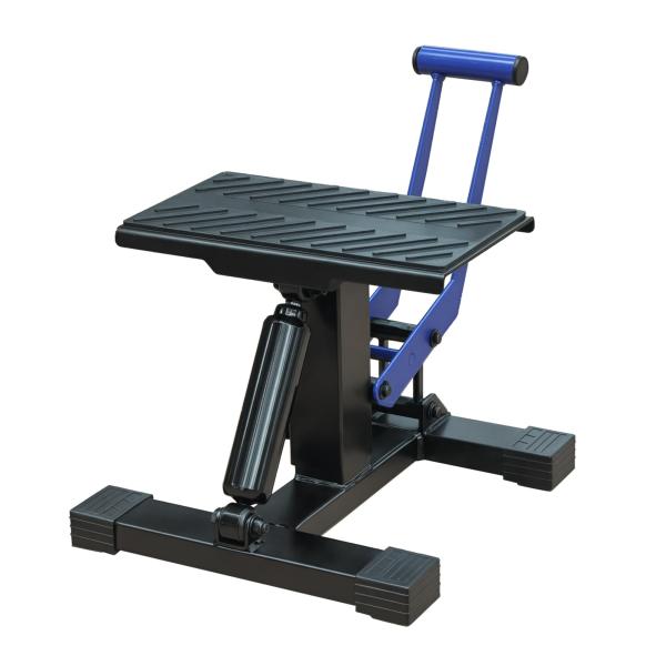 商品名: Homcom調節可能スチールオートバイリフトスタンド/自転車修理ラック HOMCOM Hydraulic Motorcycle Jack Lift Stand, Repair &amp; Maintenance Hoist Tab...