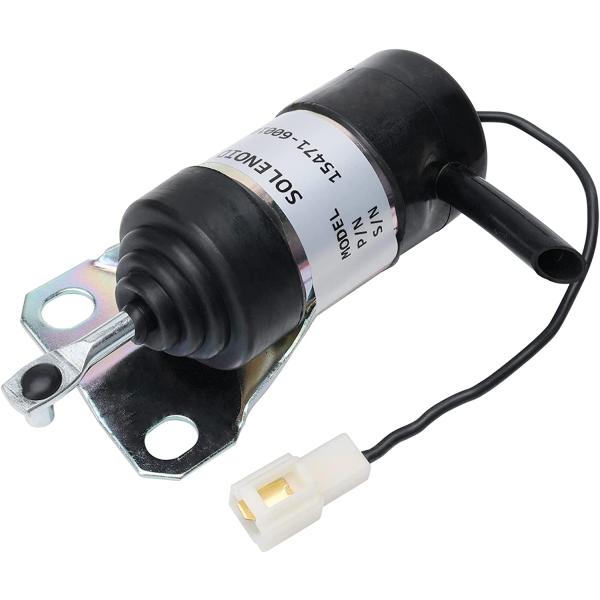 商品名MaySpare 052600-1000 Denso Stop Solenoid 15471-60010 Kubota Fuel Shut Off Solenoid for B1250 B1750 L2900 L4200 12VDCブ...